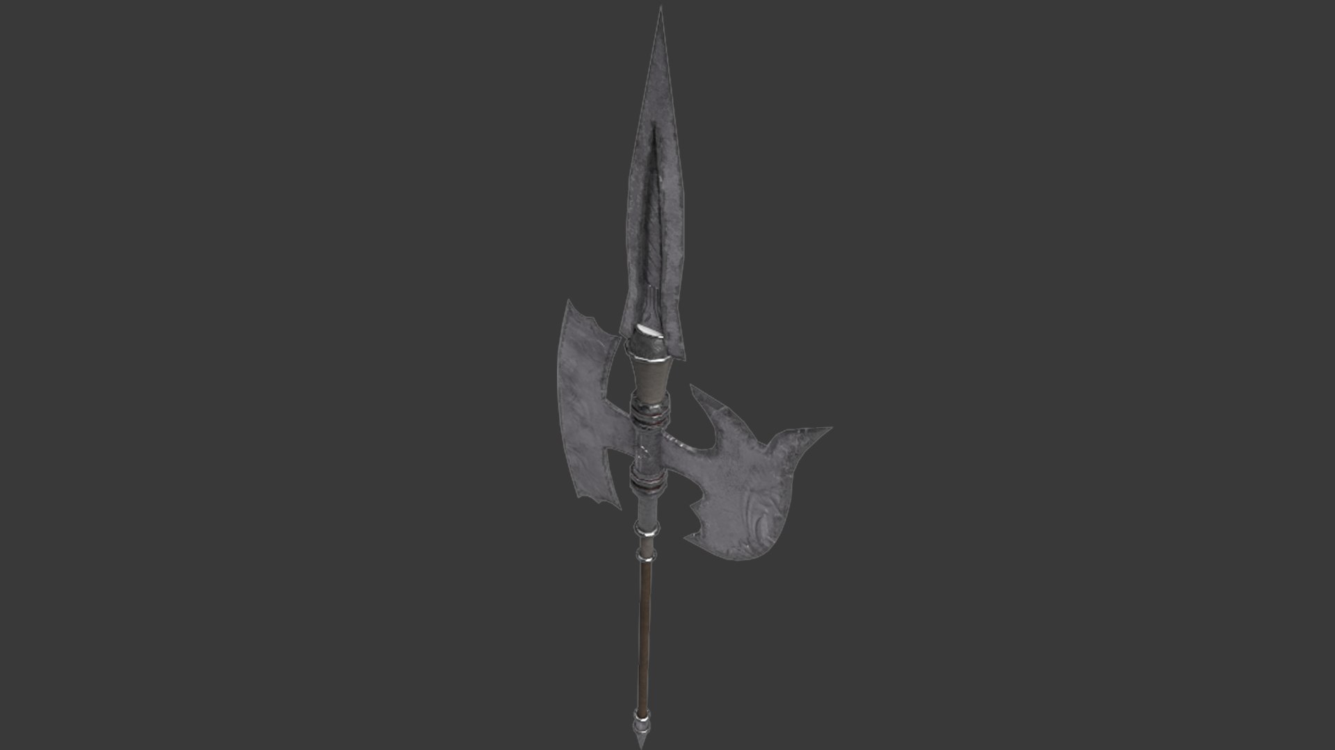 Halberd weapon model - TurboSquid 1232013