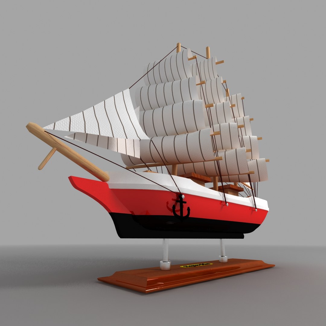 3d Decorative Ship Model