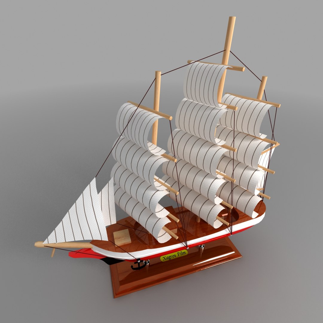 3d Decorative Ship Model