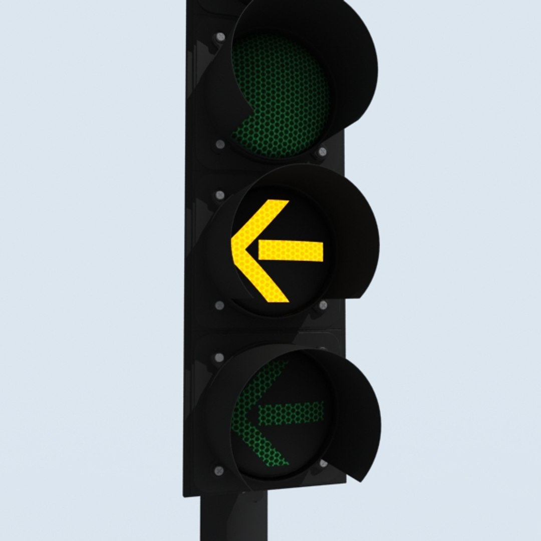 Traffic Lights 3ds