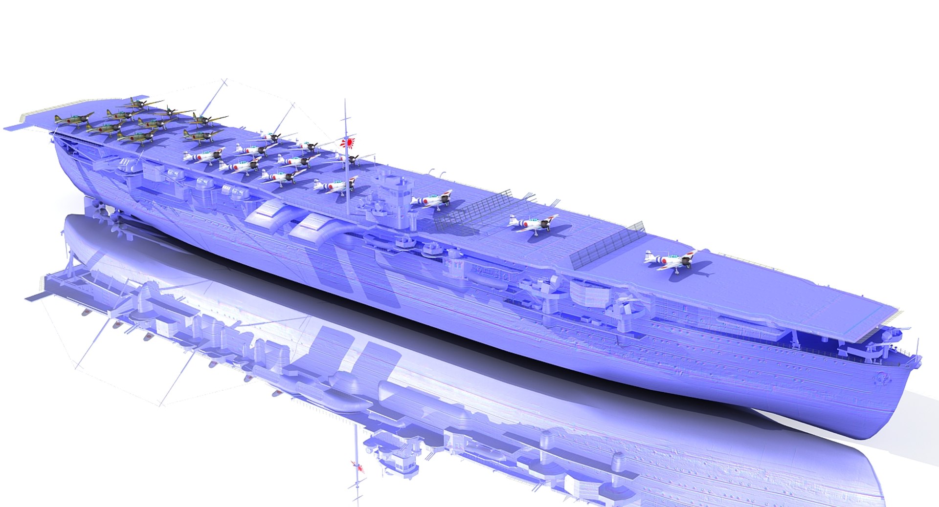 Japanese soryu model - TurboSquid 1305516