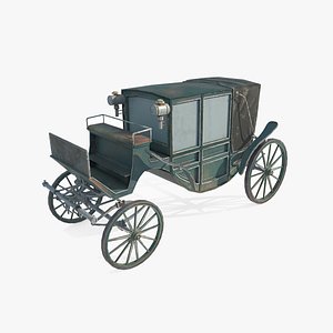 3D Medieval Grand Carriage Model - TurboSquid 2394781