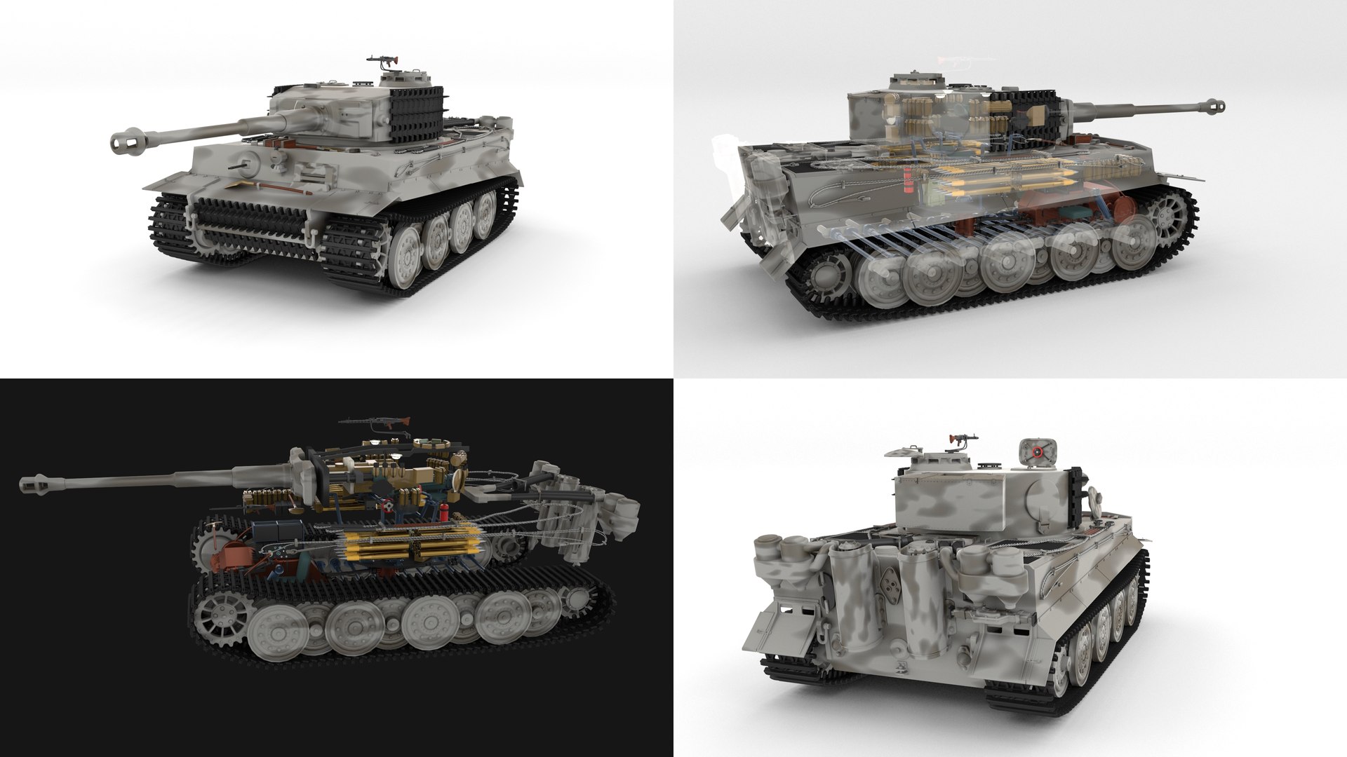 panzerkampfwagen tiger e late obj