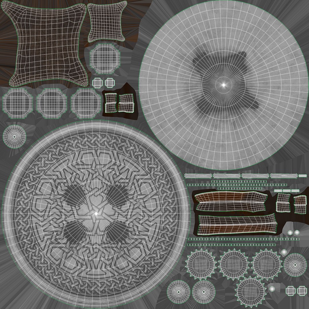 Medieval Shield 8K PBR Textures 003 model - TurboSquid 2104782