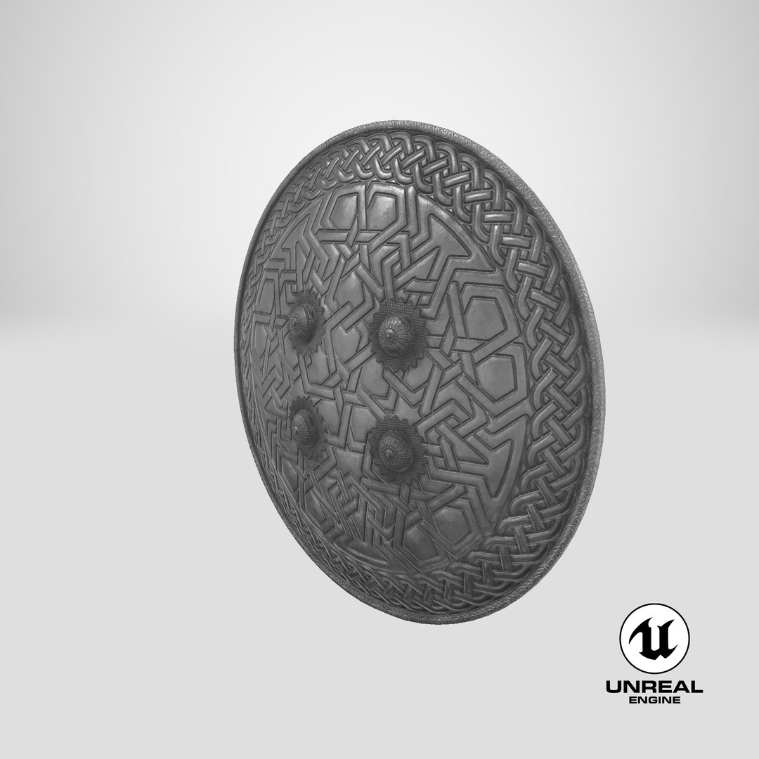 Medieval Shield 8K PBR Textures 003 model - TurboSquid 2104782