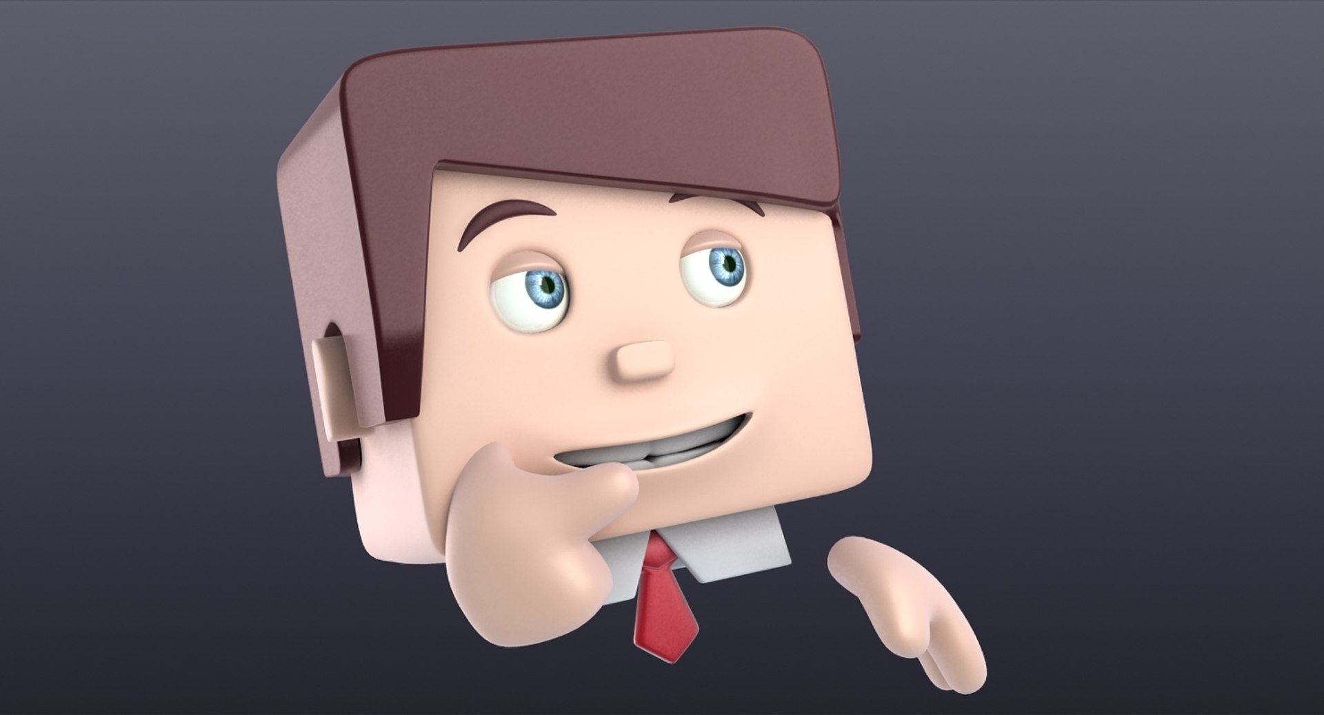 Mr Float Emote 3d Model