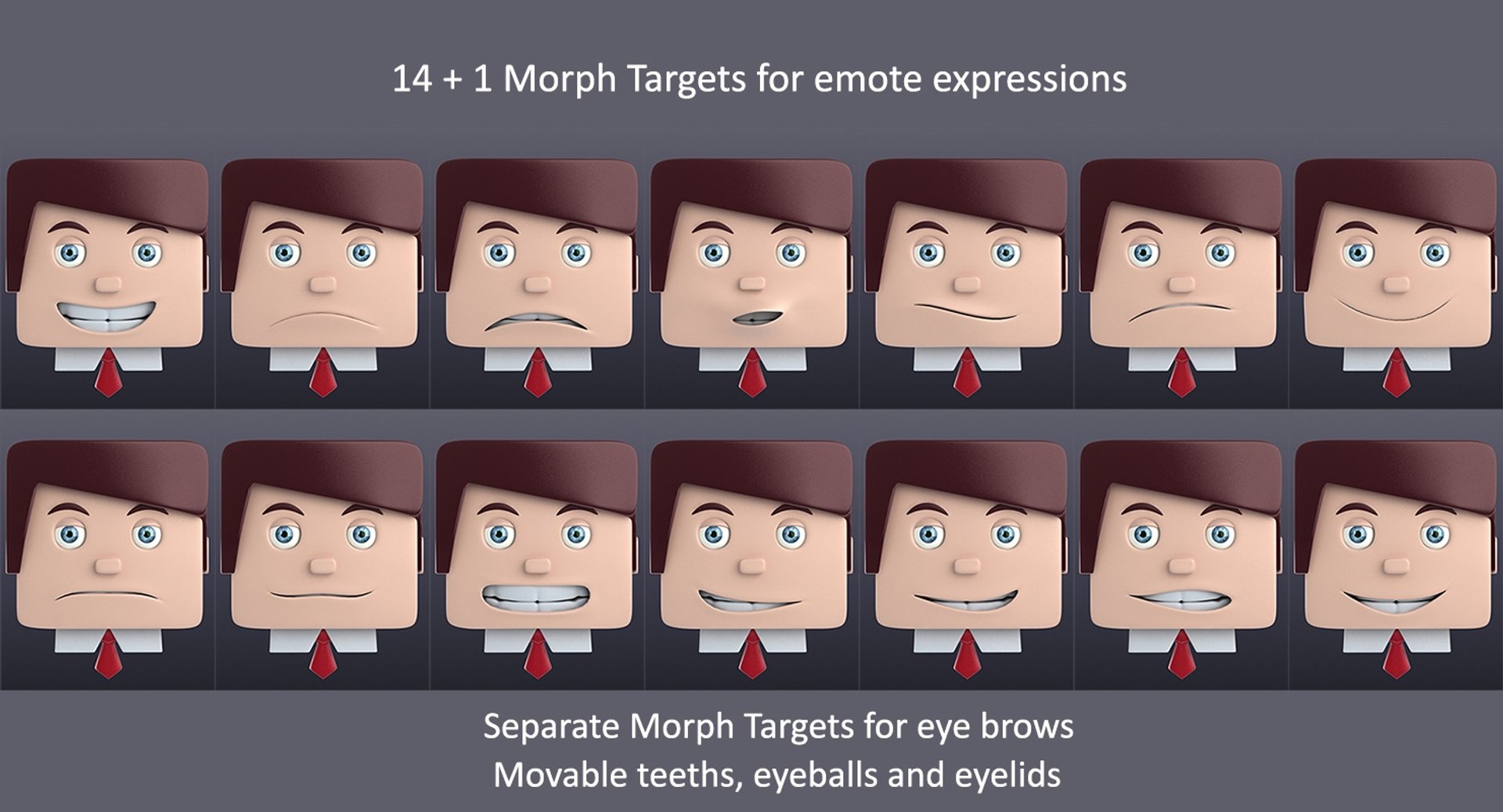 Mr Float Emote 3d Model