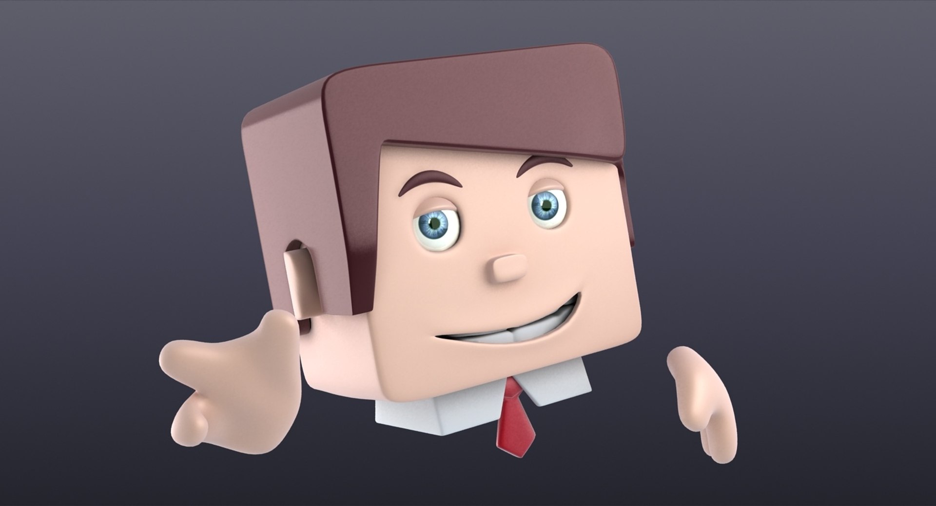 Mr Float Emote 3d Model