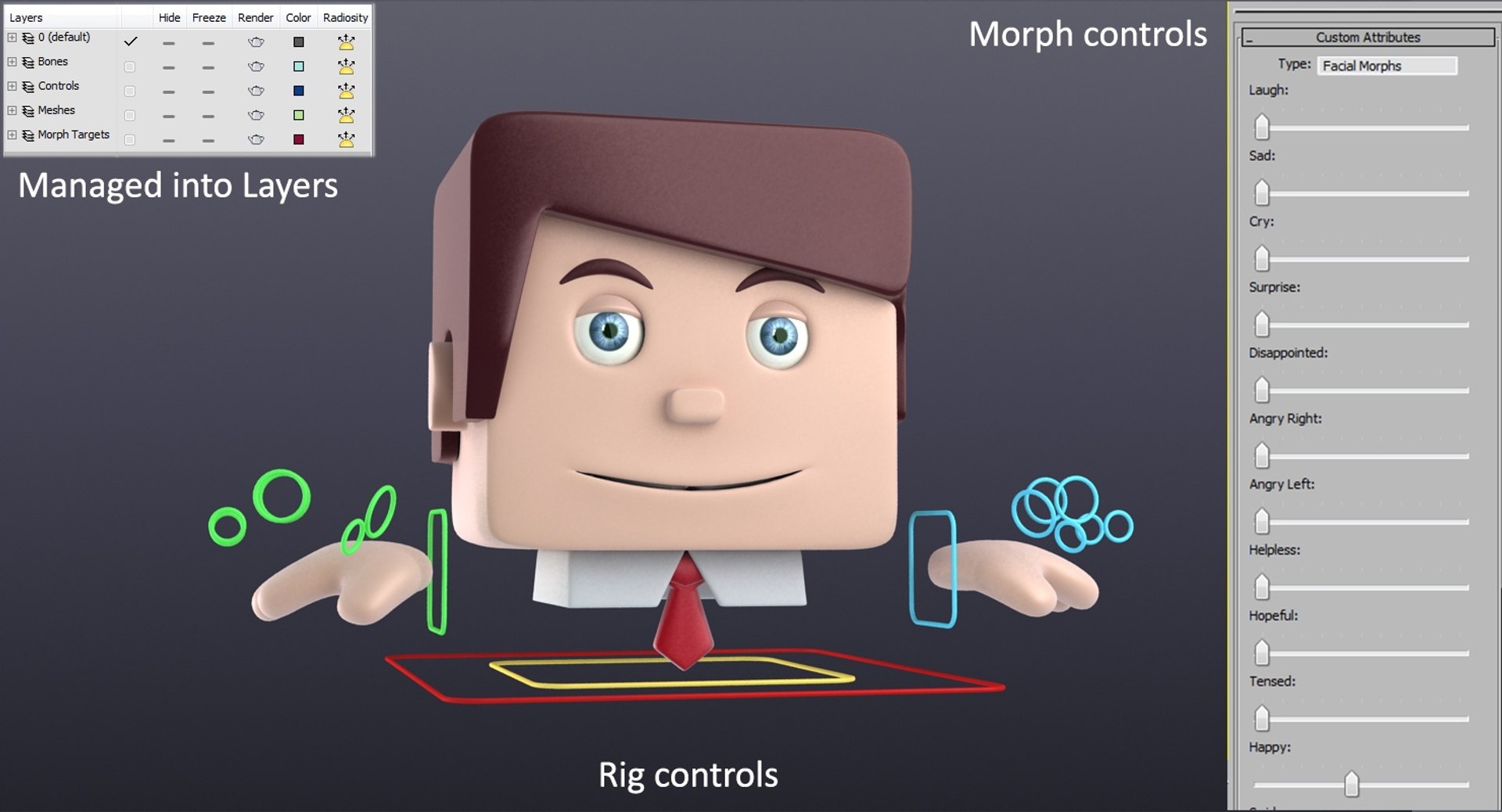 Mr Float Emote 3d Model