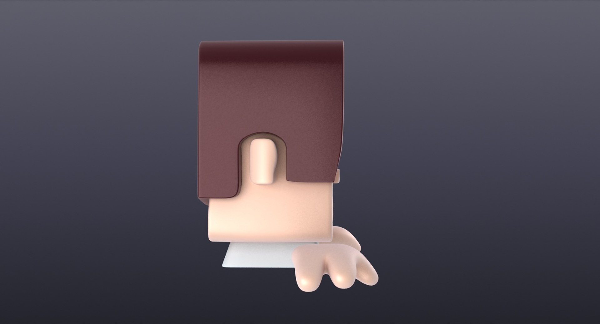 Mr Float Emote 3d Model