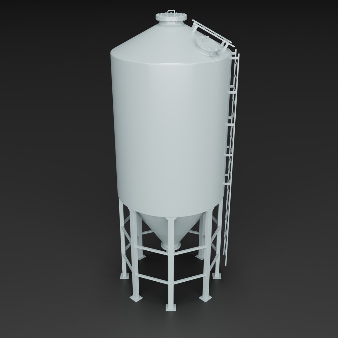 Silo Storage model - TurboSquid 2053311