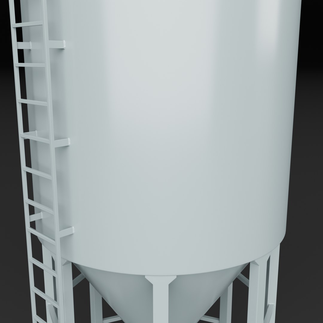 Silo Storage model - TurboSquid 2053311