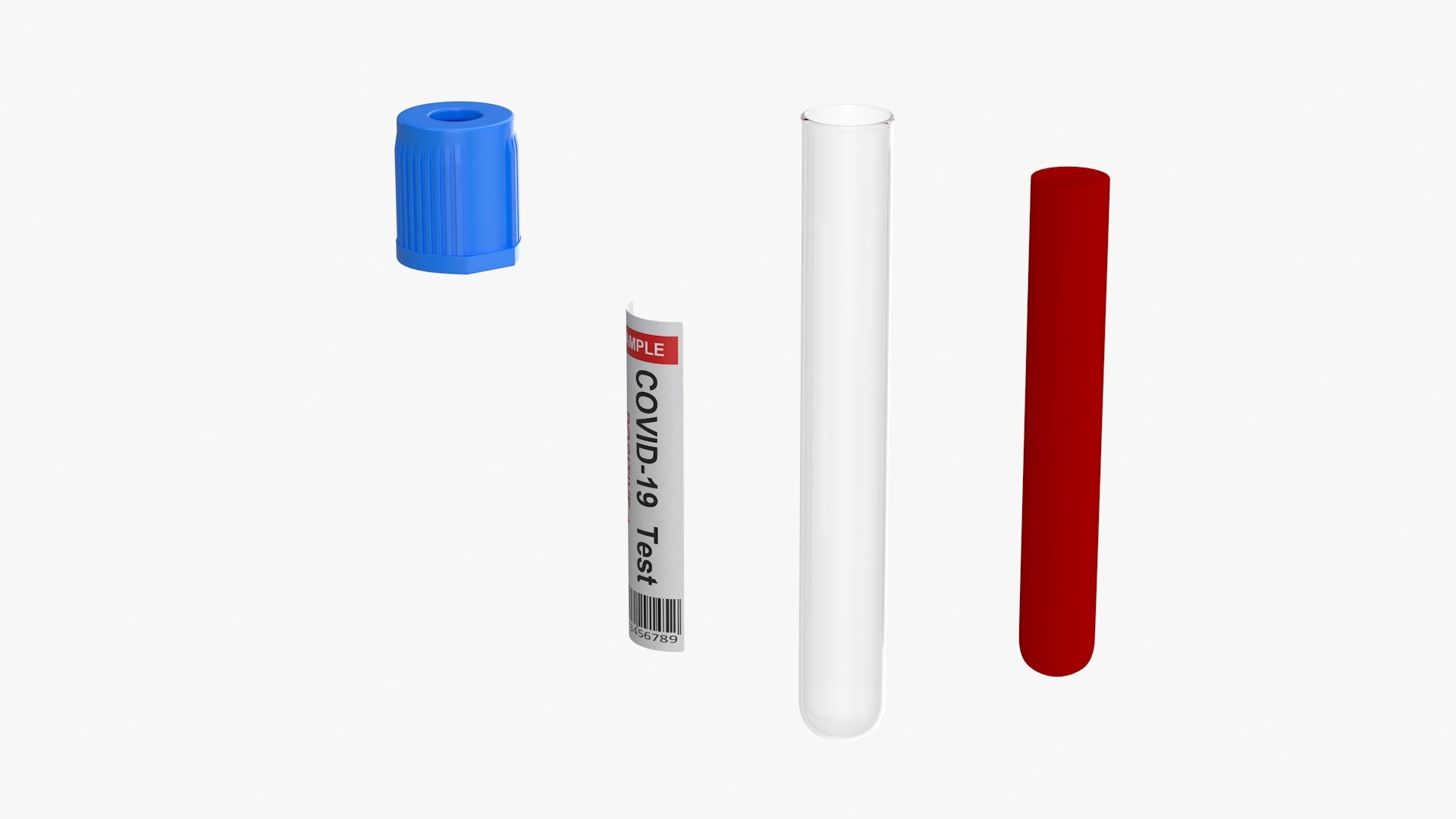Test Tube 3D Model - TurboSquid 1528183