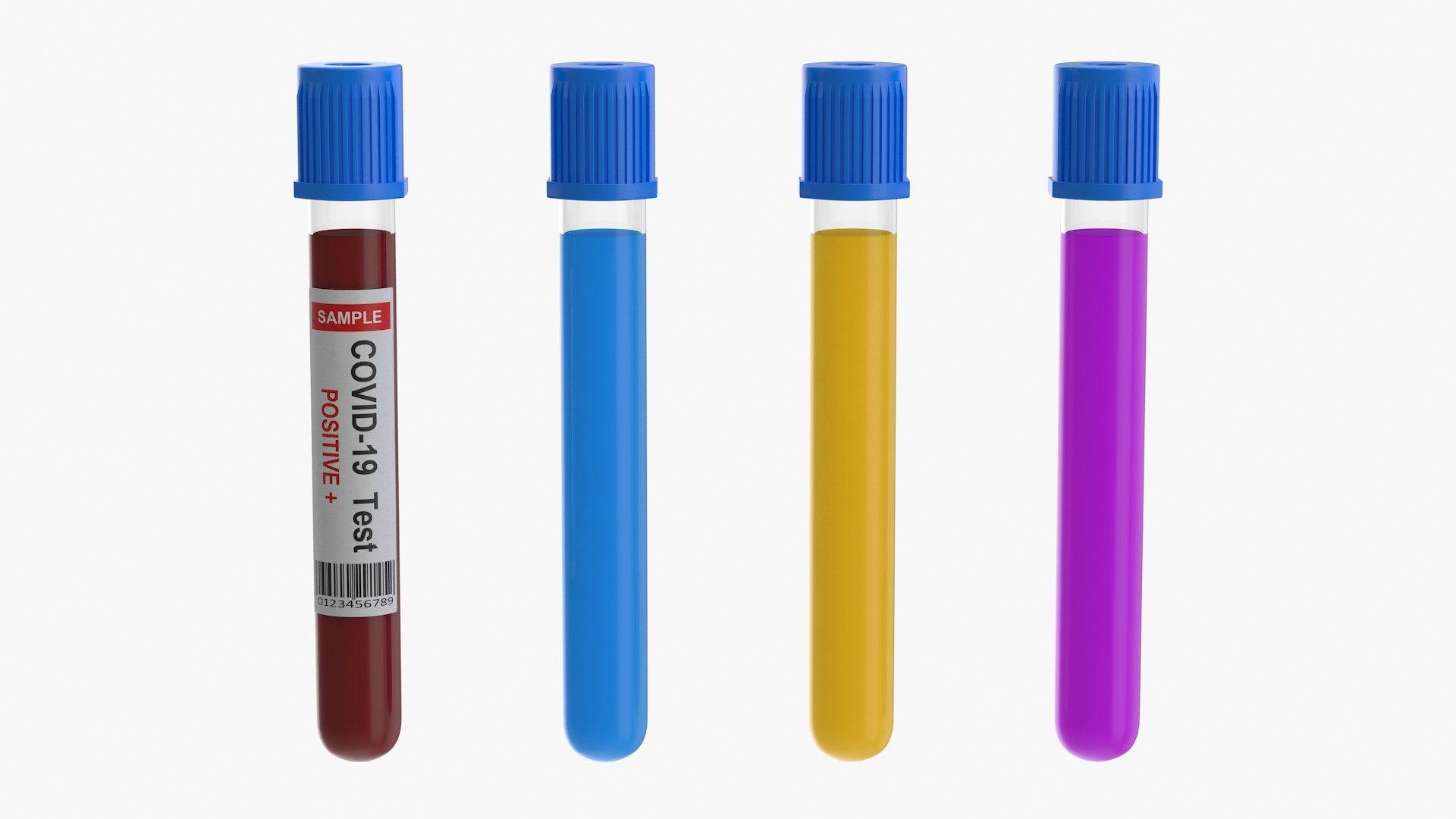 Test Tube 3D Model - TurboSquid 1528183