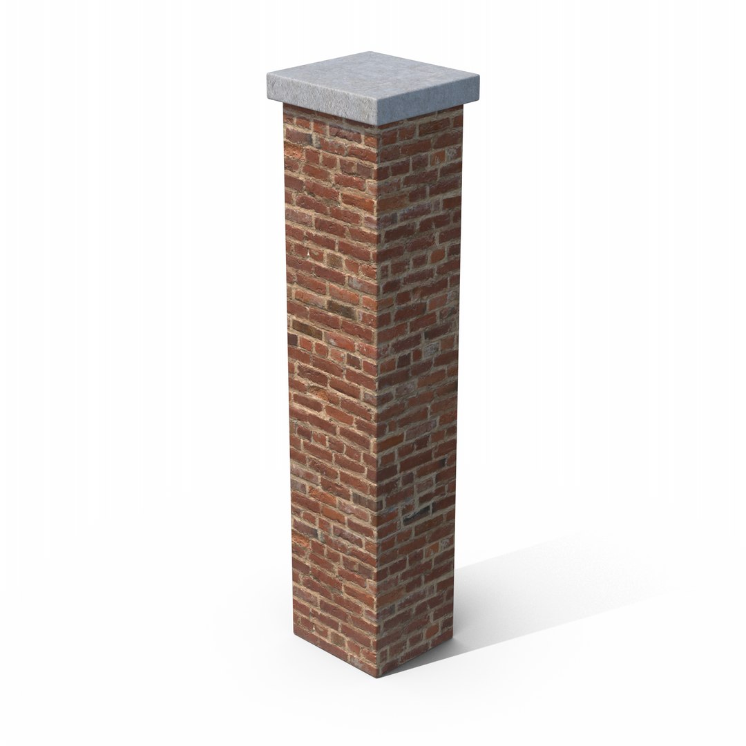 3D Brick Slab Model - TurboSquid 2188650