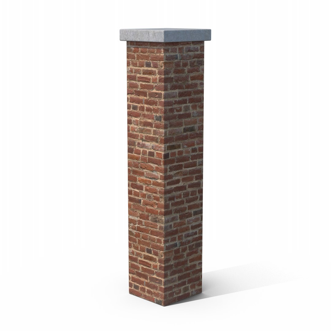 3D Brick Slab Model - TurboSquid 2188650