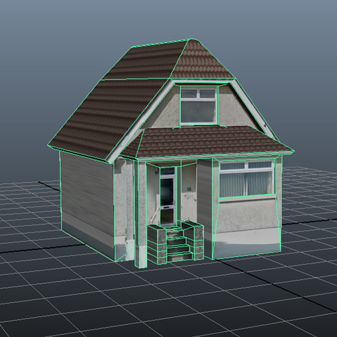 3d House Street Model