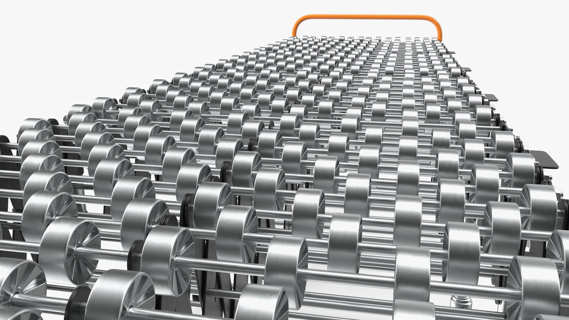 Folding Telescopic Roller Rigged 3D Model - TurboSquid 2086141