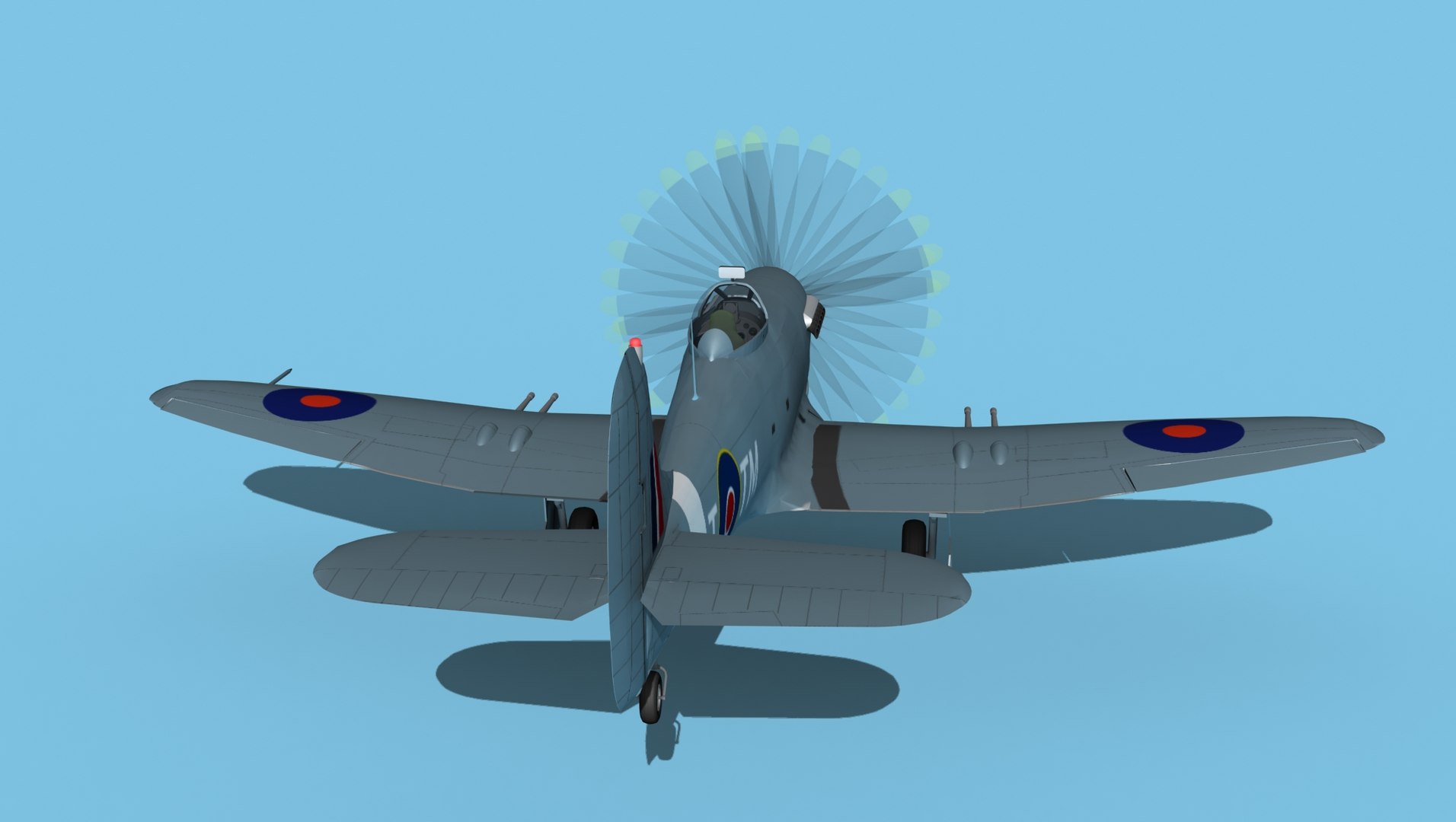 Hawker Hawker Tempest MK1 V03 3D Model - TurboSquid 1920058