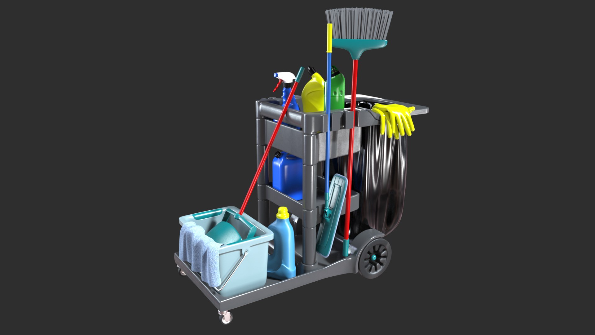 Cleaning 3D - TurboSquid 1684654