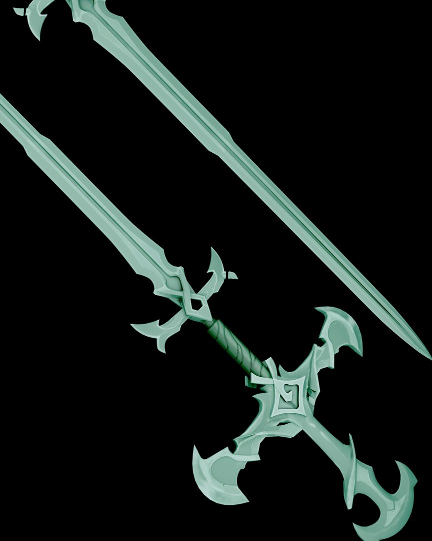 Blade Of The Ruined King 3D Model - TurboSquid 2417308