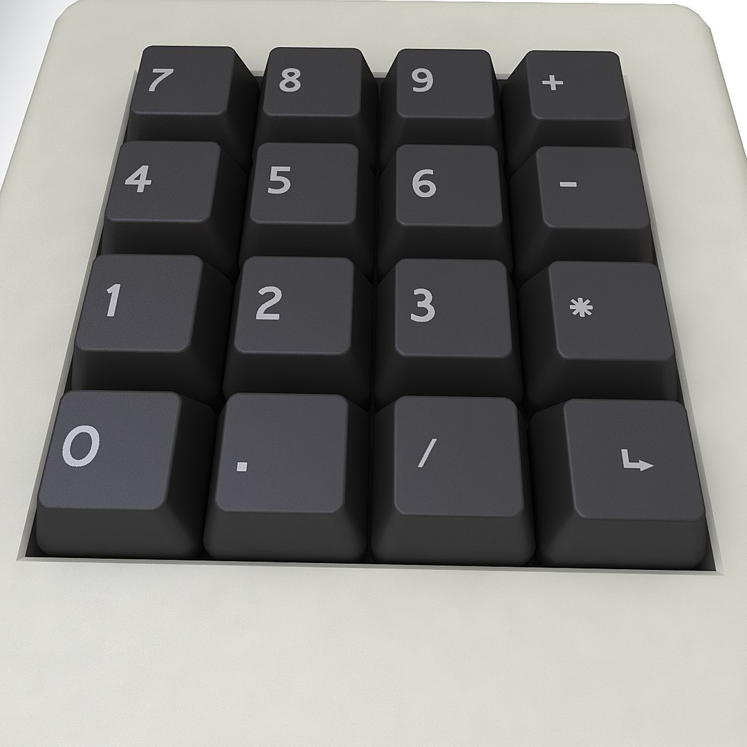 retro terminal adm 3a 3d max