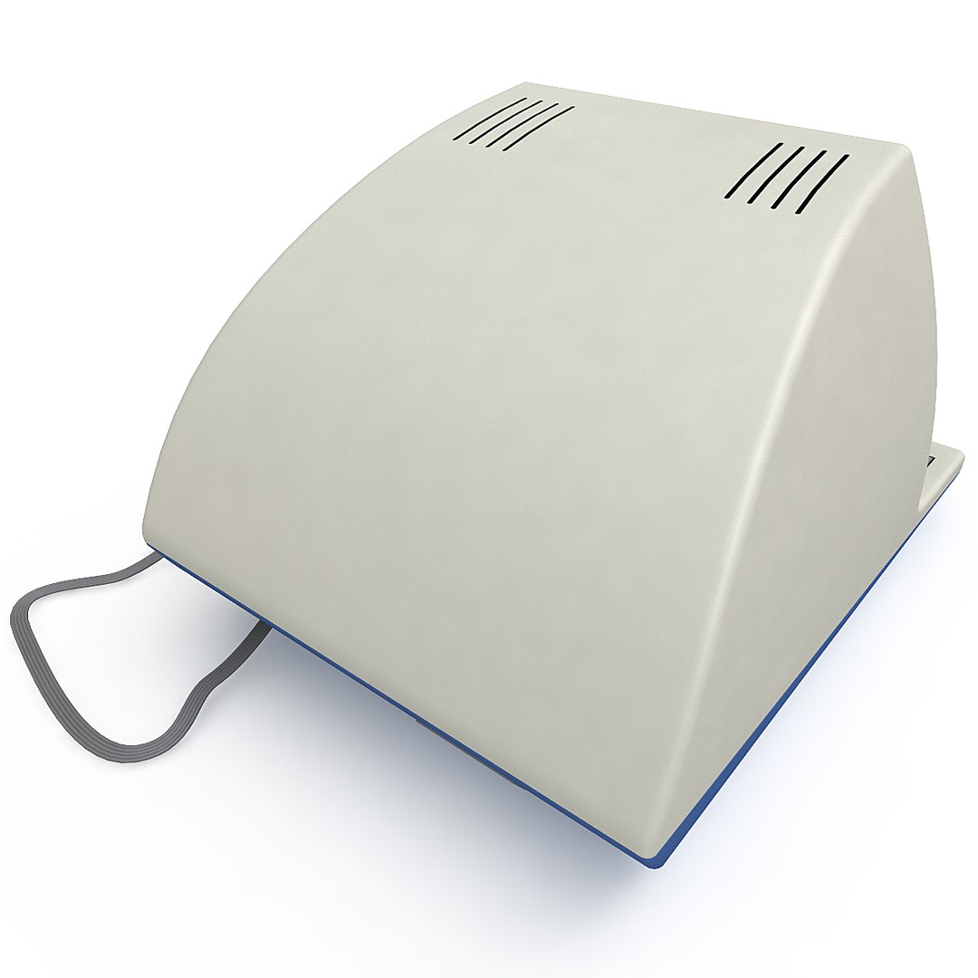 retro terminal adm 3a 3d max