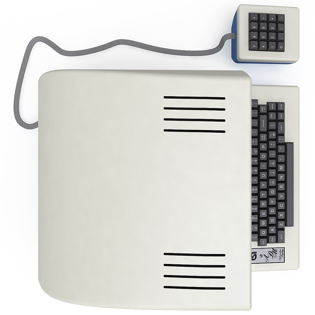 retro terminal adm 3a 3d max