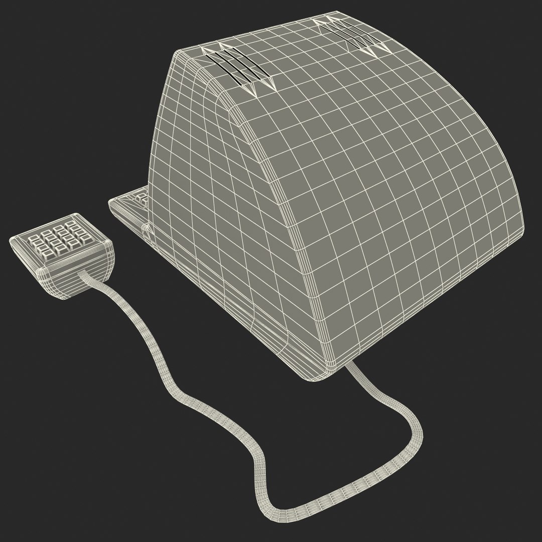 retro terminal adm 3a 3d max