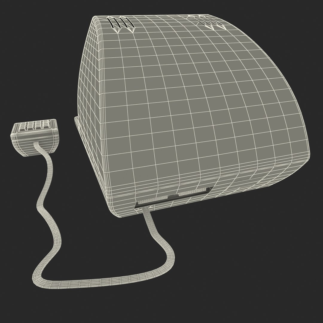retro terminal adm 3a 3d max