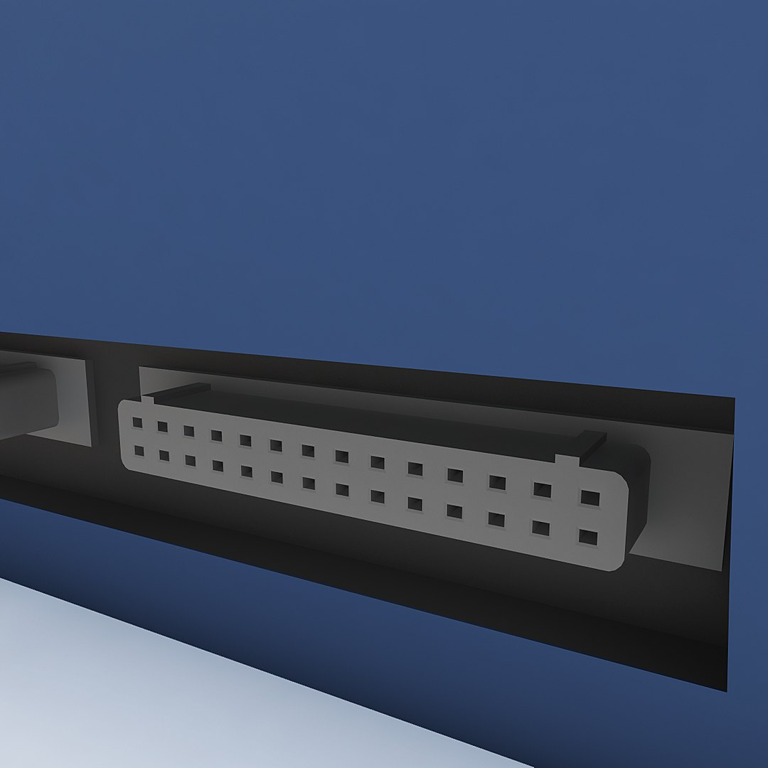 retro terminal adm 3a 3d max