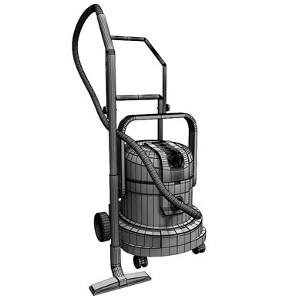 3d Model Vacuum Cleaner 02