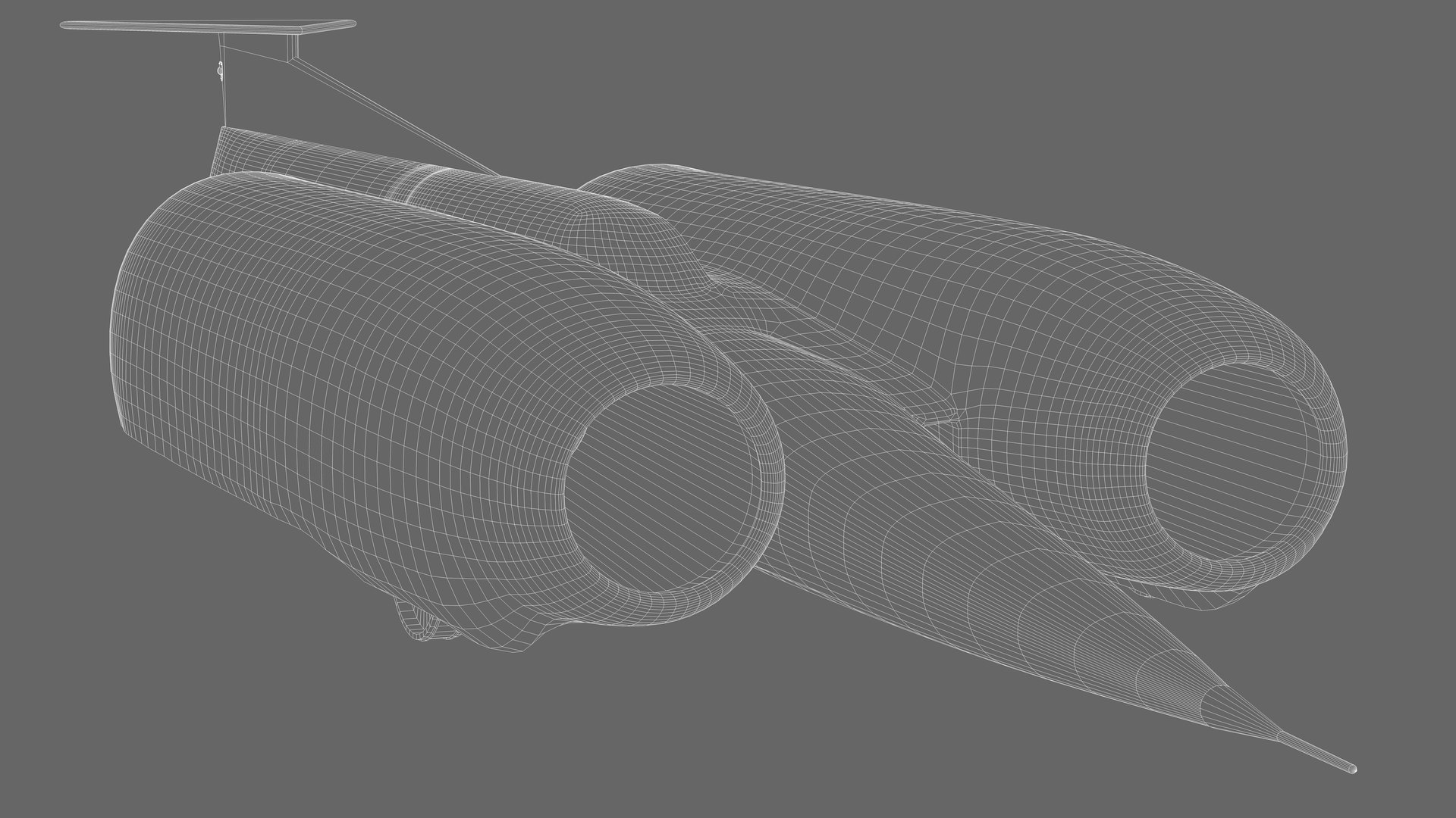3D Thrust SCC Land Speed Record Jet Car - TurboSquid 1735218