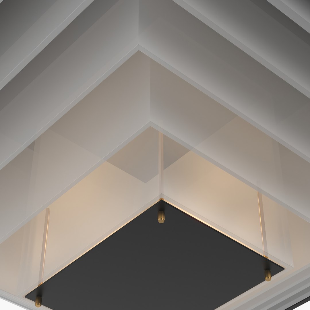 3D Scala Ceiling Lamp PBR Model - TurboSquid 2209424