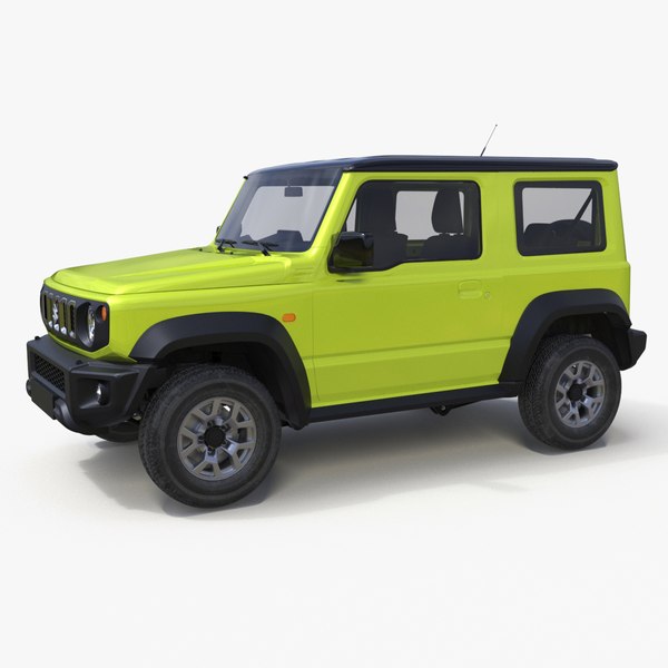 Suzuki Jimny 2025 SUV de três portas verde Modelo 3D - TurboSquid 2381830