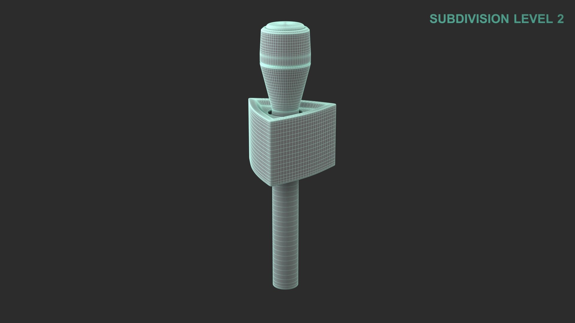 Reporter Microphone 3D Model - TurboSquid 2000117