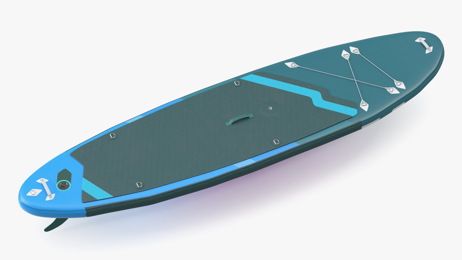 3D Windsurf Board Blue model - TurboSquid 2062990