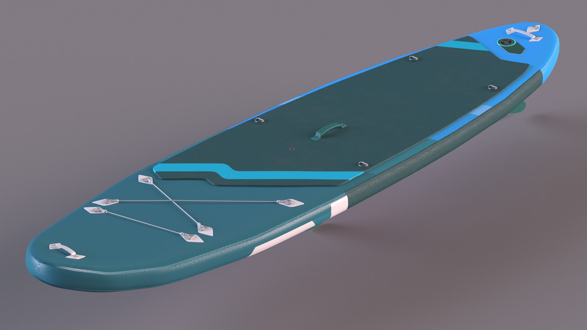 3D Windsurf Board Blue model - TurboSquid 2062990