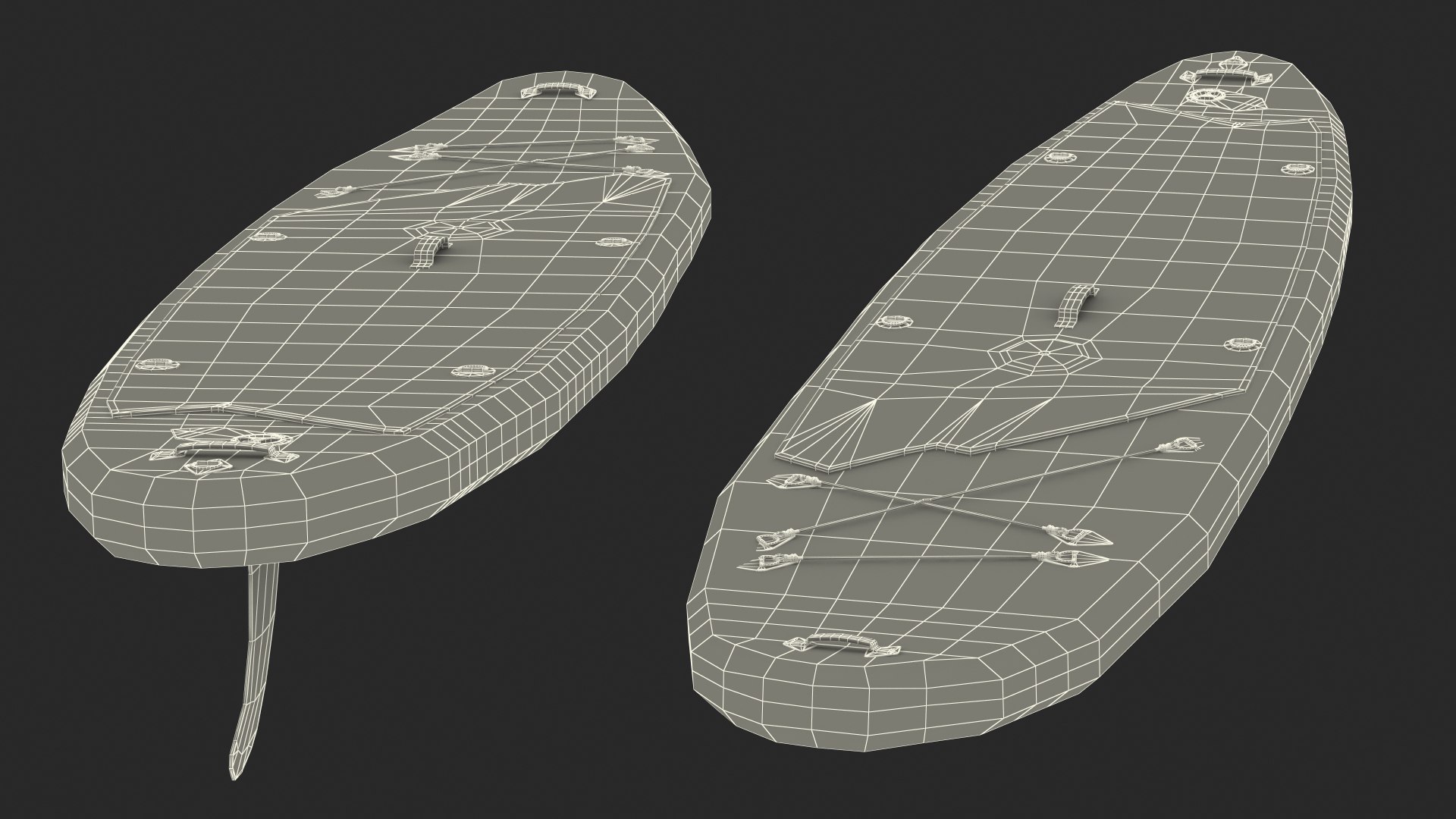 3D Windsurf Board Blue model - TurboSquid 2062990