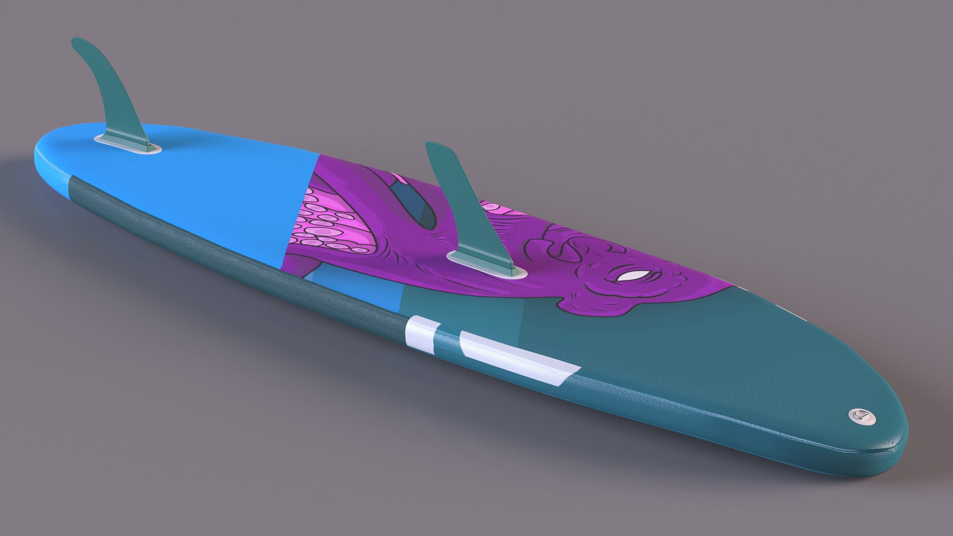 3D Windsurf Board Blue model - TurboSquid 2062990