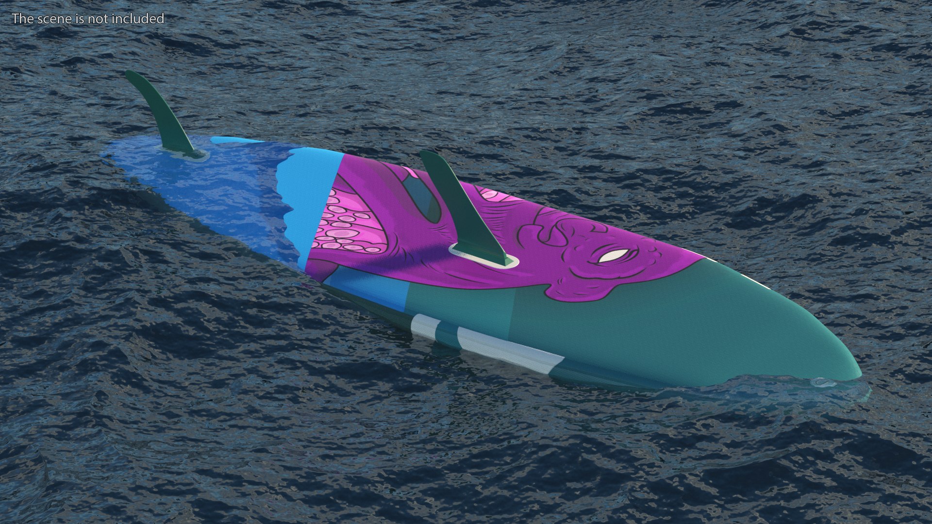 3D Windsurf Board Blue model - TurboSquid 2062990