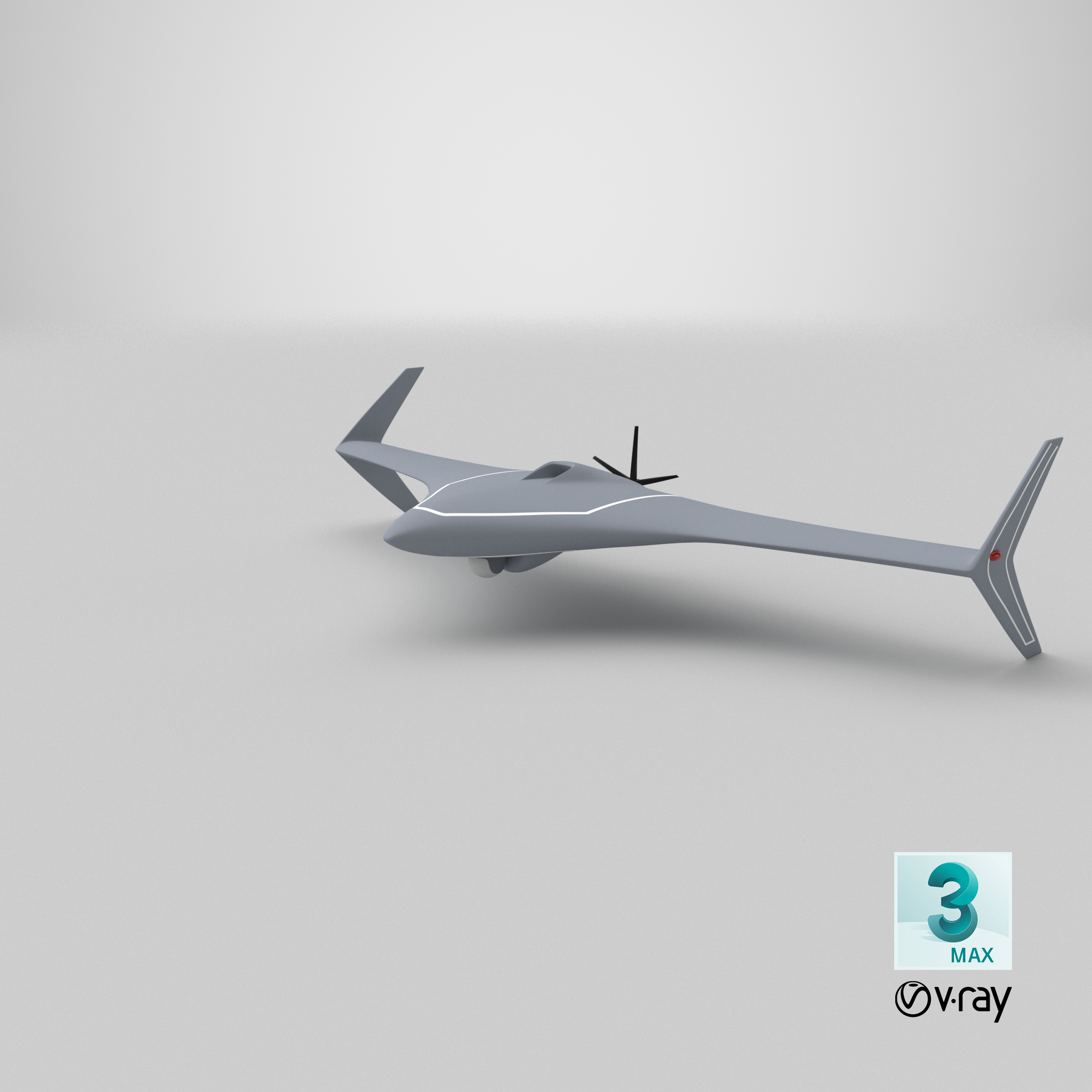 3D Northrop Grumman Bat model - TurboSquid 1898453