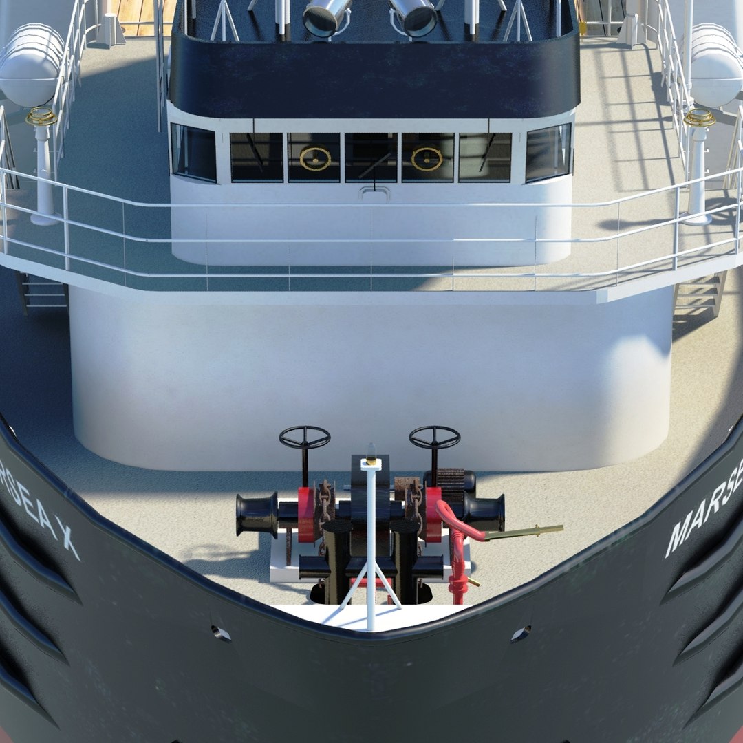 3d Marsea X Platform Supply