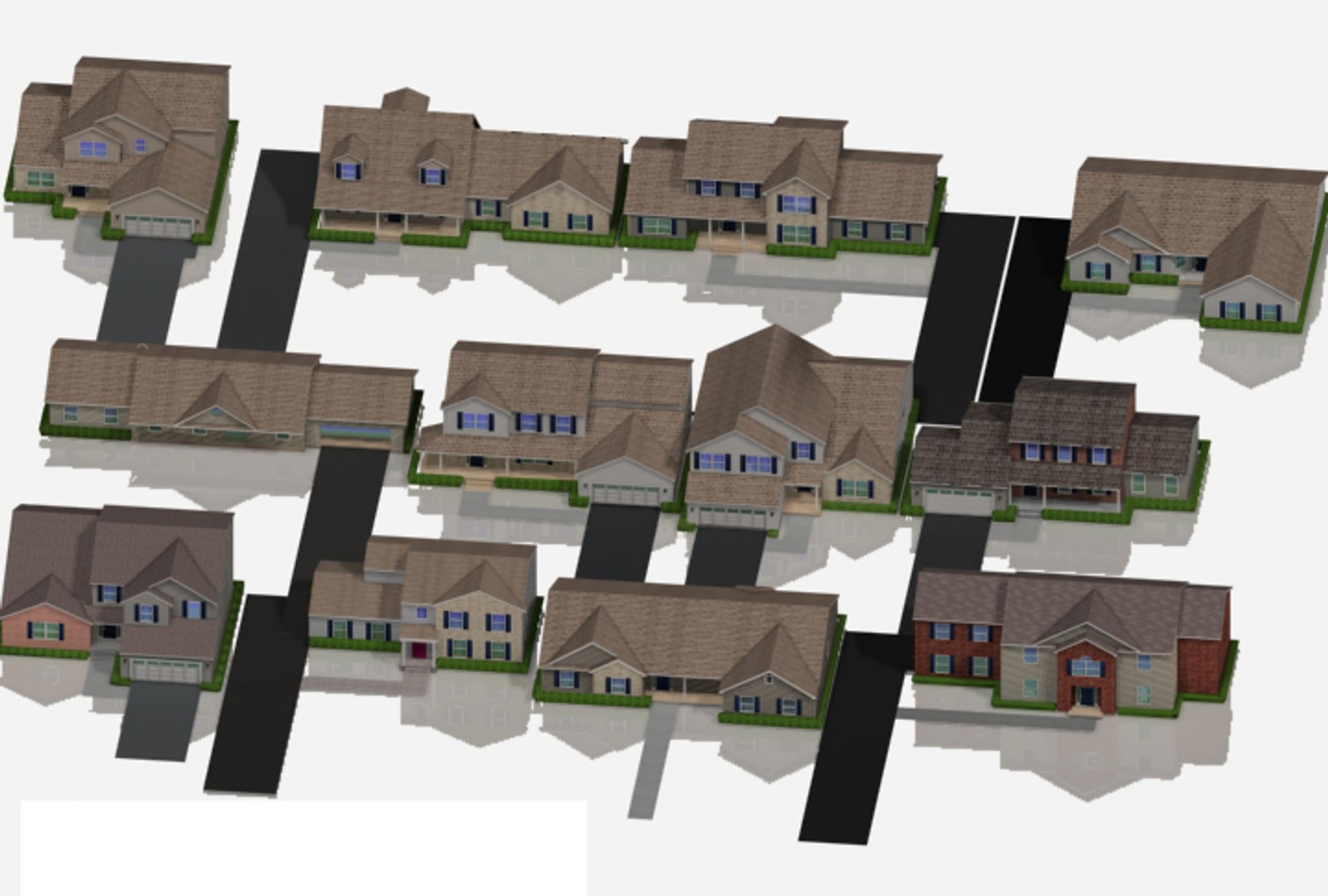 House Fully Mapped 3d Model