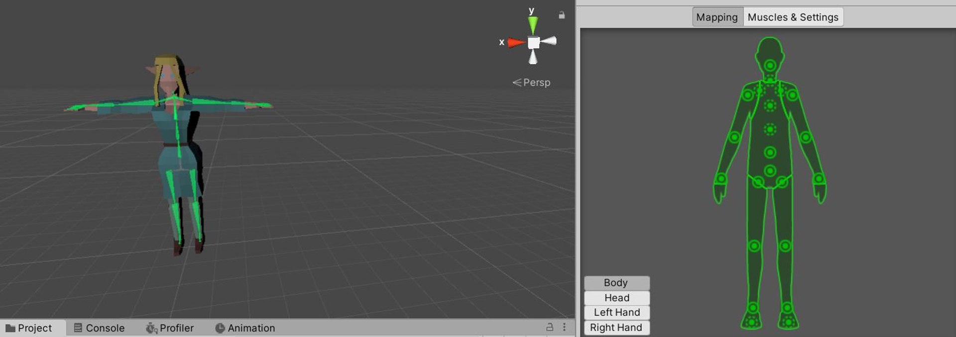3D Low Poly Fantasy Girl Elve Character Rigged Unity - TurboSquid 2165245