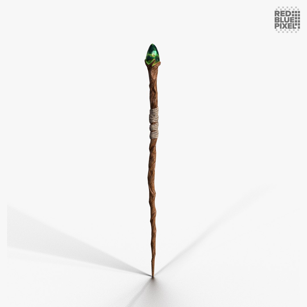 3D Staff 01 V02 - TurboSquid 2431253