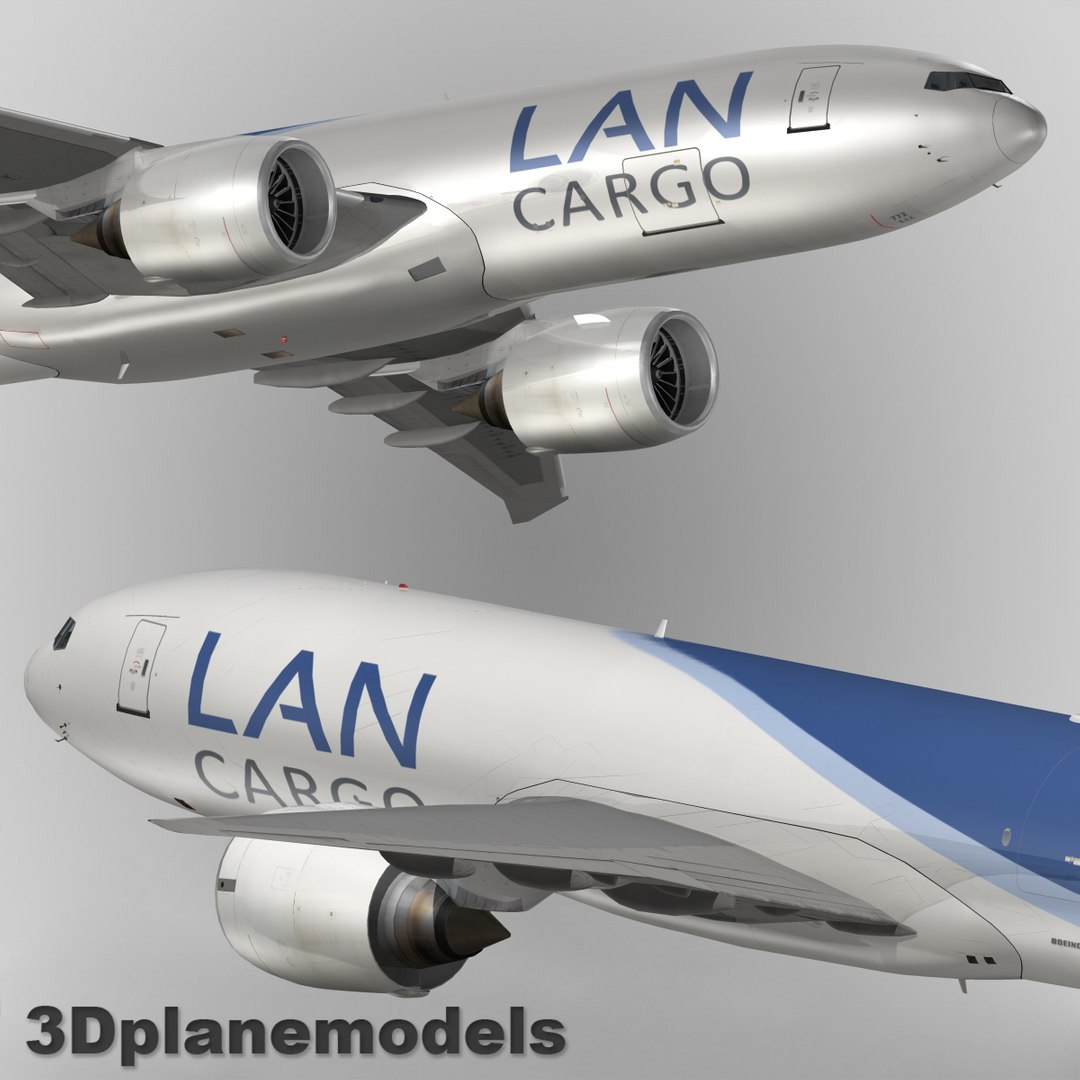 Boeing 777-200f Cargo 3ds