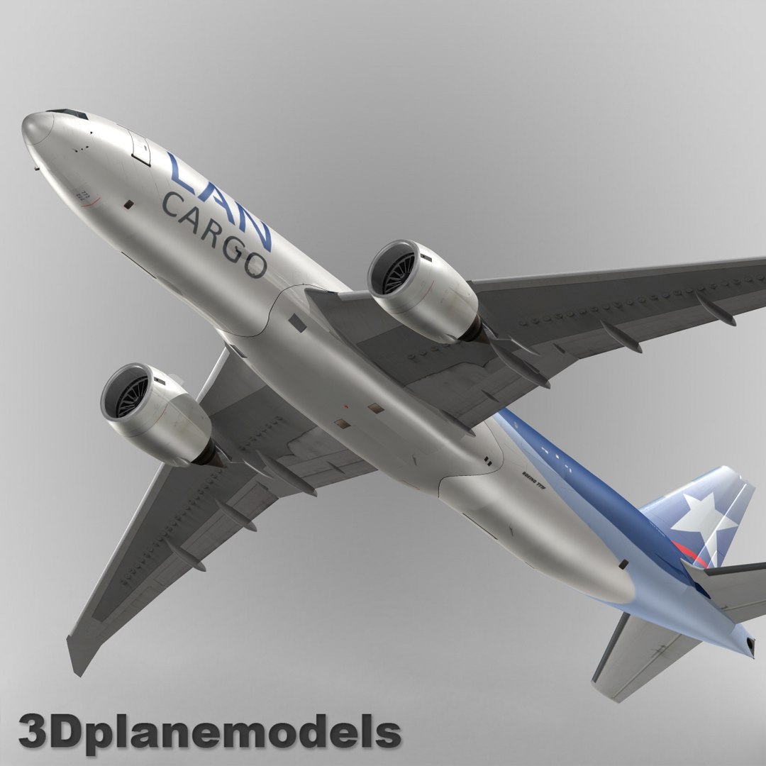 Boeing 777-200f Cargo 3ds