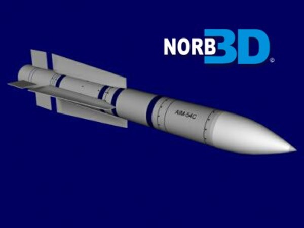 phoenix missile 3d model