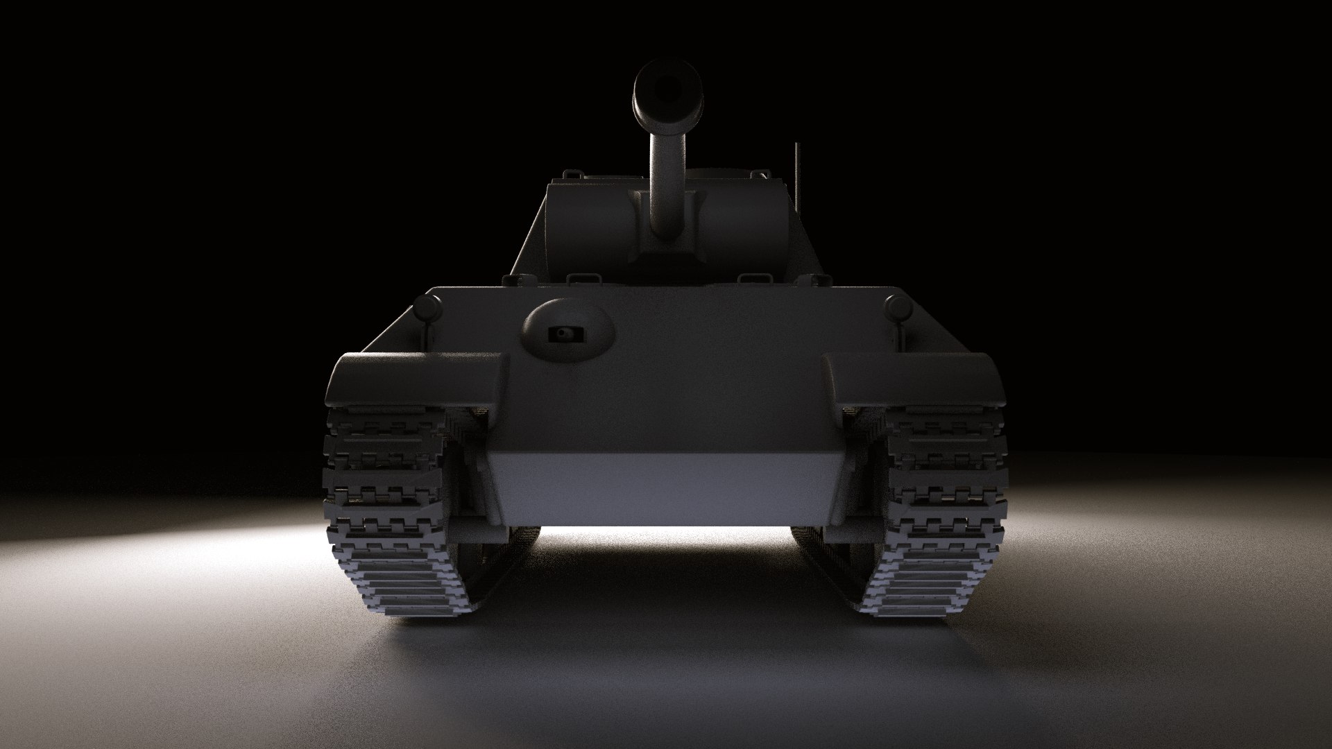 3d Model German Ww2 Tank